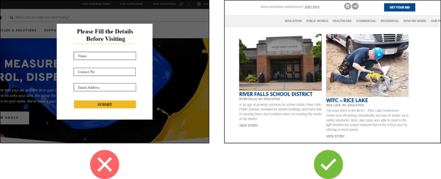 Common UX Mistakes on B2B & B2C Websites and How to Fix Them - RP UXCollab