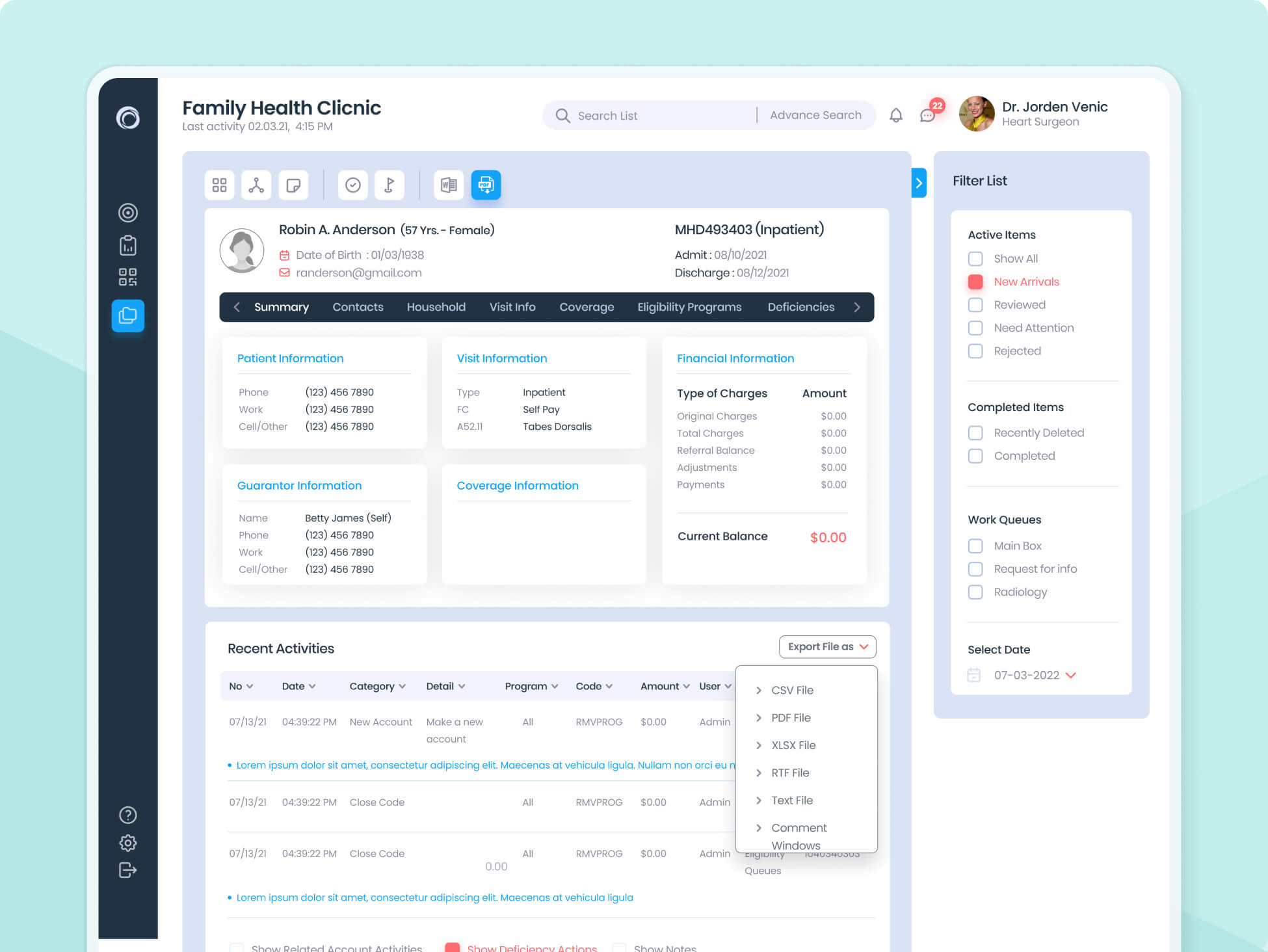 HealthWare System Case Study: Revamping Family Health Clinic Desktop ...